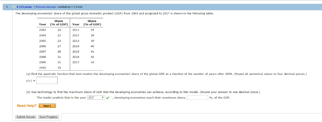 Solved O 0.331 points I Previous Answers HarMathAp11 25.030 | Chegg.com