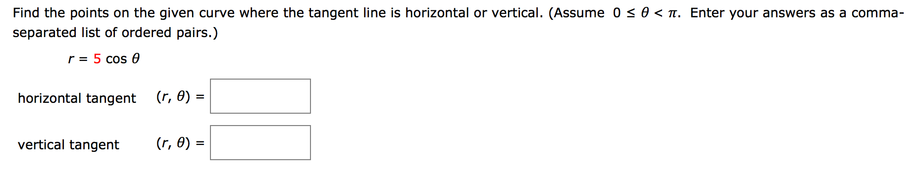 Solved Find the points on the given curve where the tangent | Chegg.com