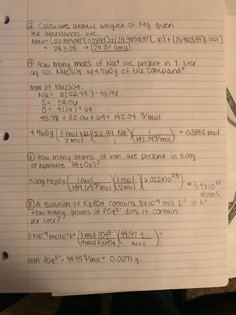 Solved Can Someone Please Double Check My Work I Haven T