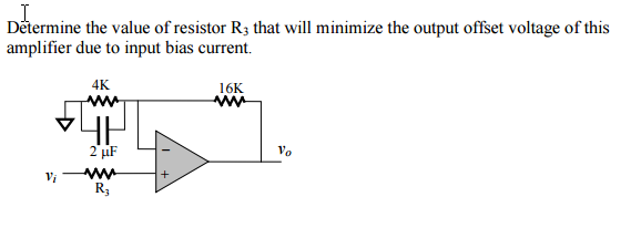 Solved Determine the value of resistor R_3 that will | Chegg.com