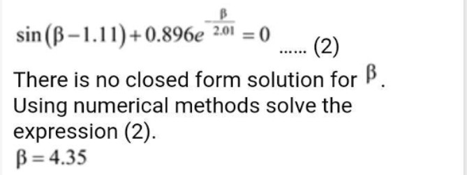 Solved 2.01 There is no closed form solution for β Using | Chegg.com
