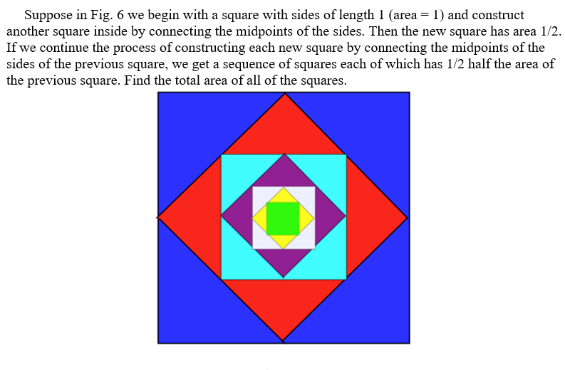 Solved Suppose we begin with a square with sides of length 1 | Chegg.com