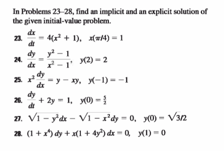 Solved Please help me do number 25, also, please verify the | Chegg.com