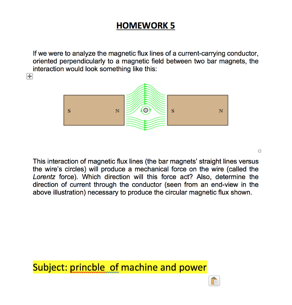 Solved HOMEWORK 5 If we were to analyze the magnetic flux | Chegg.com
