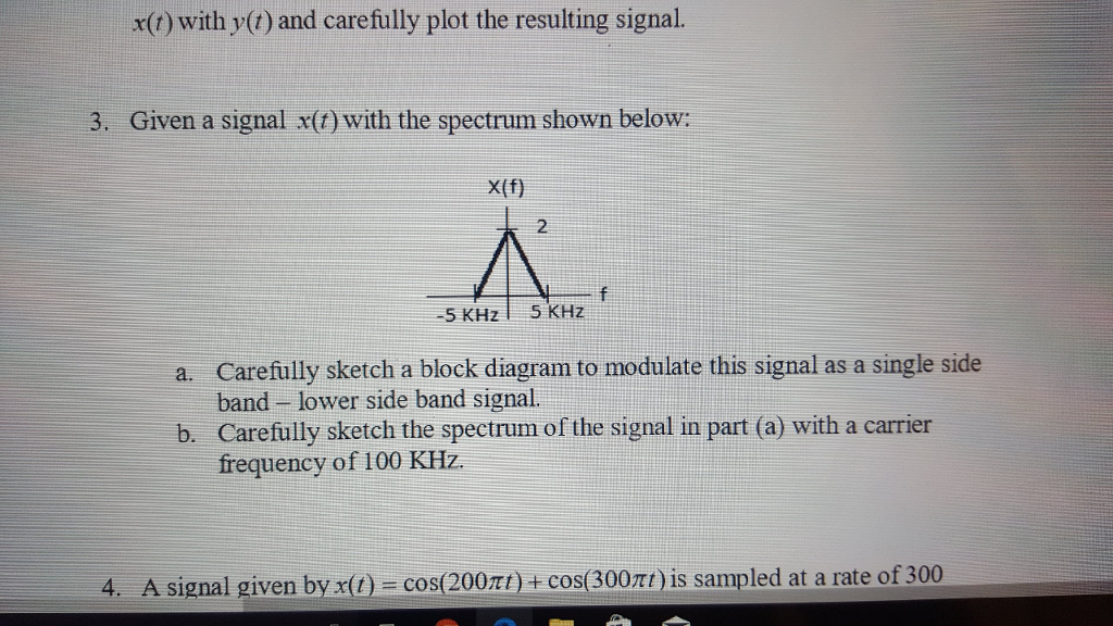 Solved Xt With Y And Carefully Plot The Resulting 