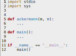 Solved Implement the function ackermann () in ackermann.py | Chegg.com