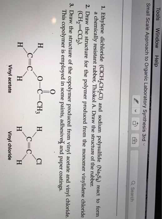 Solved Ethylene dichloride (CICH_2 CH_2 CI) and sodium | Chegg.com