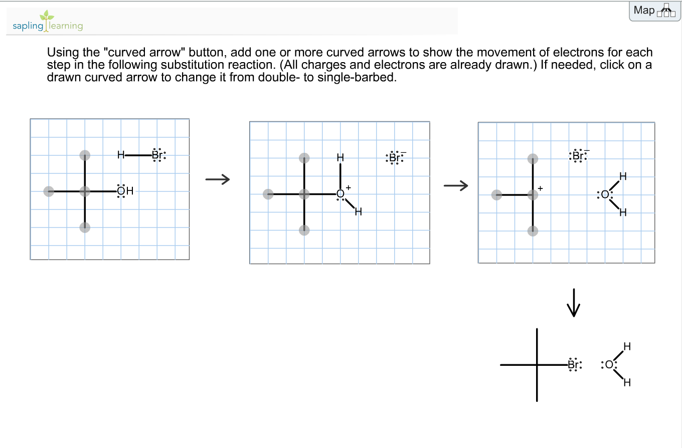 Solved Using the "curved arrow" button, add one or more | Chegg.com