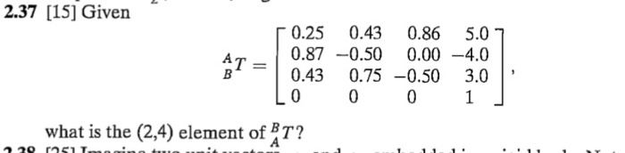 Solved Need help with Robotics problem | Chegg.com