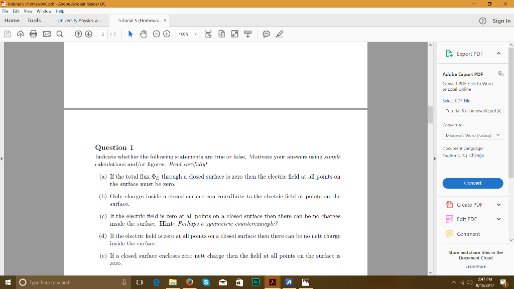 Solved Indicate whether the following statements are true or | Chegg.com