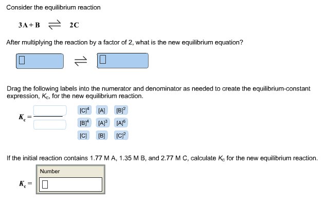 Solved Consider the equilibrium reaction 2C ー After | Chegg.com