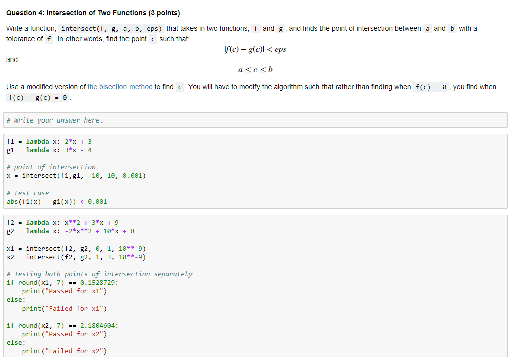 Solved Question 3: Newton's Method (3 points) 0. The | Chegg.com