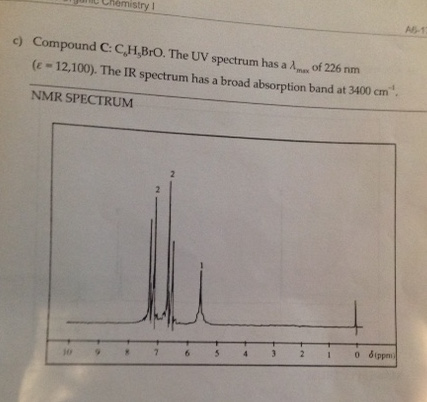 Solved Assign structures to compounds A through E on the | Chegg.com