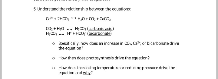 Solved 5. Understand the relationship between the equations | Chegg.com