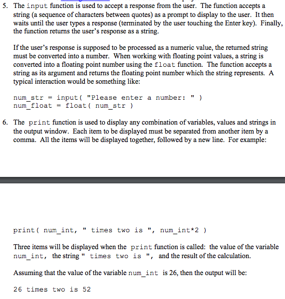 Solved Your program will prompt the user for a | Chegg.com