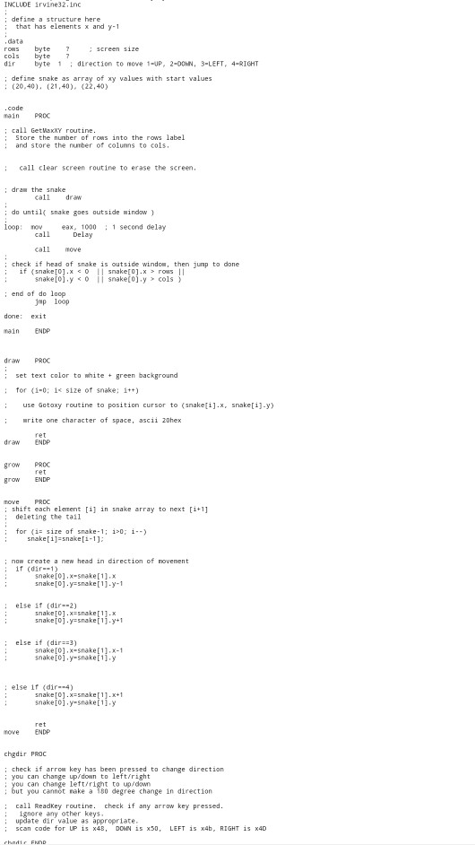 Solved Can someone help me with x86 programming ? First | Chegg.com