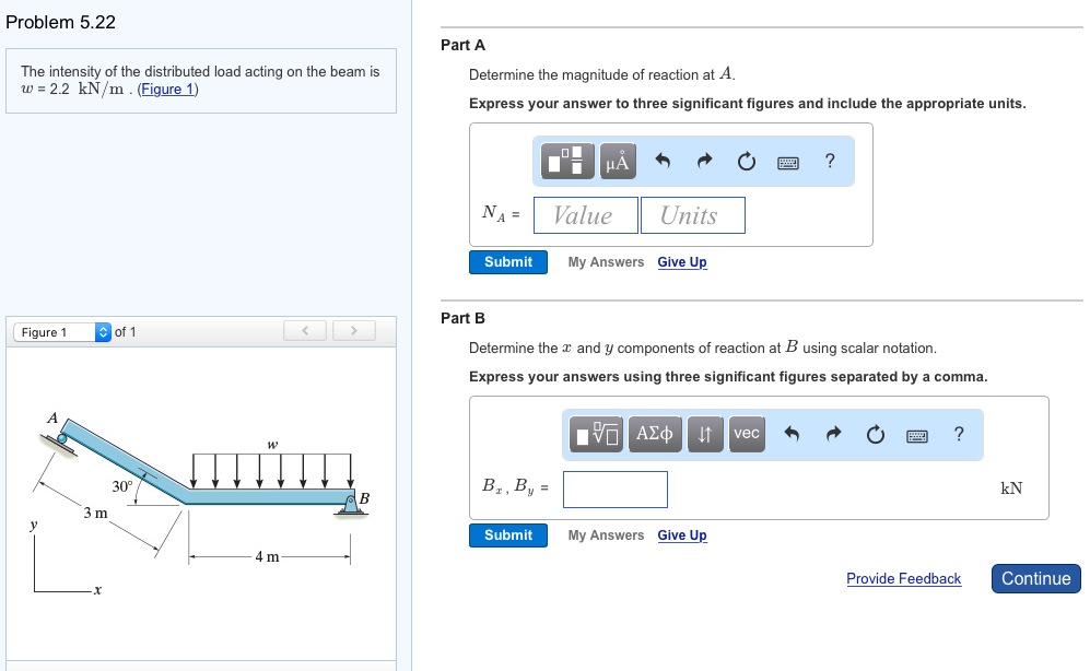 Solved Problem 5.22 Part A The intensity of the distributed | Chegg.com