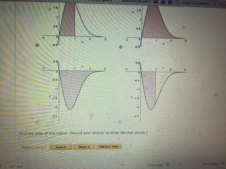 Solved Consider the following functions. sketch the region | Chegg.com