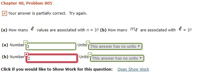 Solved Chapter 40, Problem 005 Your answer is partially | Chegg.com
