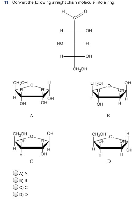 Solved Convert the following straight chain molecule into a | Chegg.com Solved Convert the following straight chain molecule into a | Chegg.com