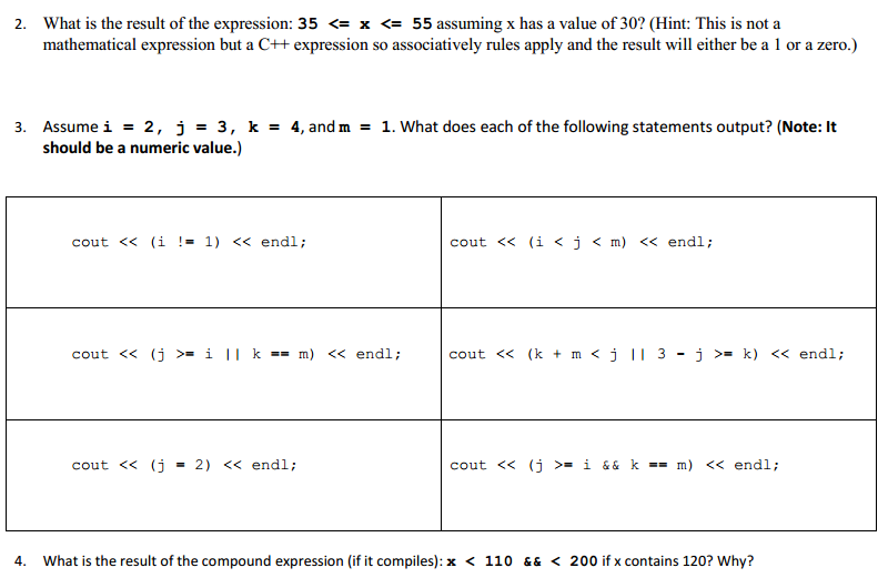 Solved What is the result of the expression: 35