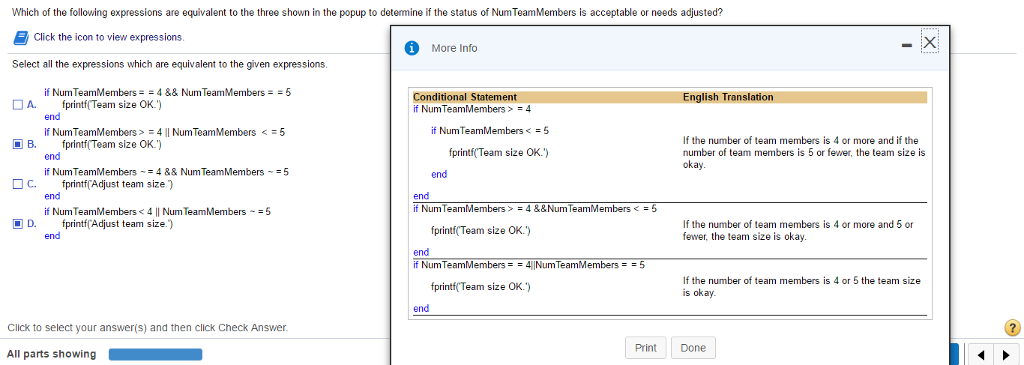 Solved Which of the following expressions are equivalent to | Chegg.com