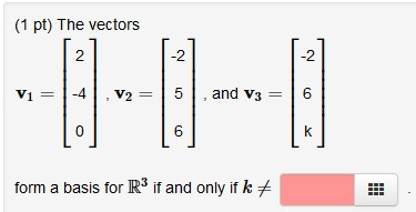 Solved The vectors v1, v2, v3 (see image) form a basis for | Chegg.com