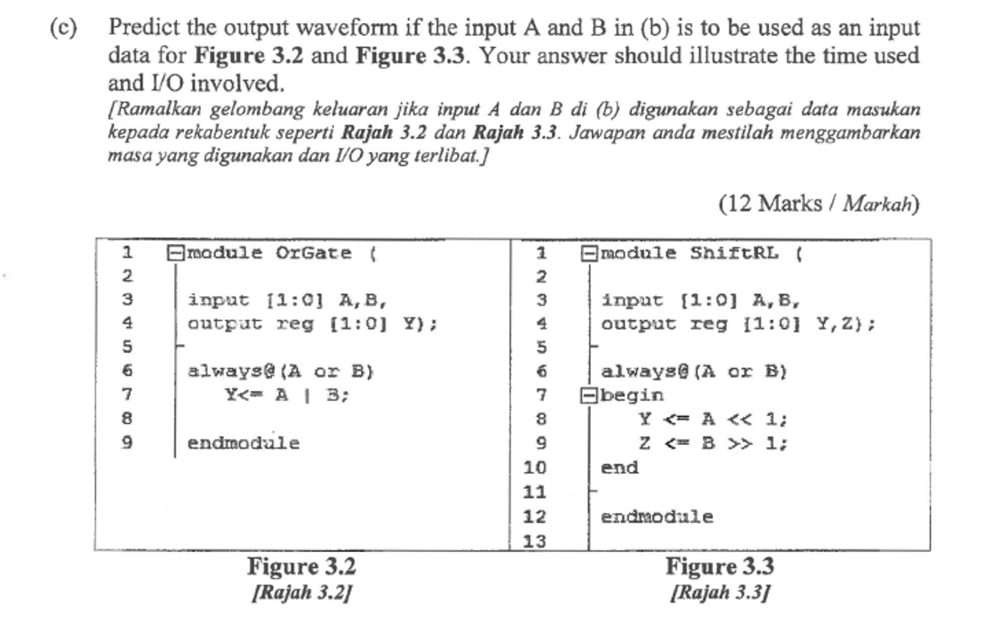 Solved Predict the output waveform if the input A and B in | Chegg.com Solved Predict the output waveform if the input A and B in | Chegg.com