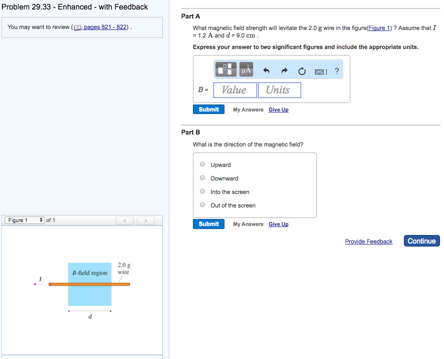 Solved Problem 29.33 - Enhanced - with Feedback Part A You | Chegg.com
