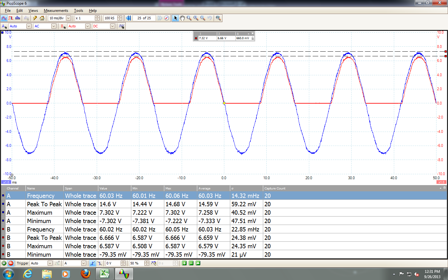 Solved Why is the Vpeak>6.3V of a half wave rectifier. What | Chegg.com