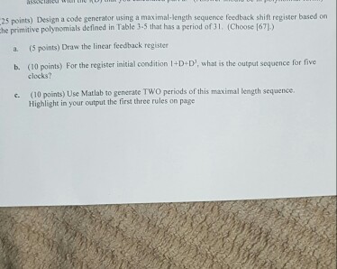 25 points) Design a code generator using a | Chegg.com