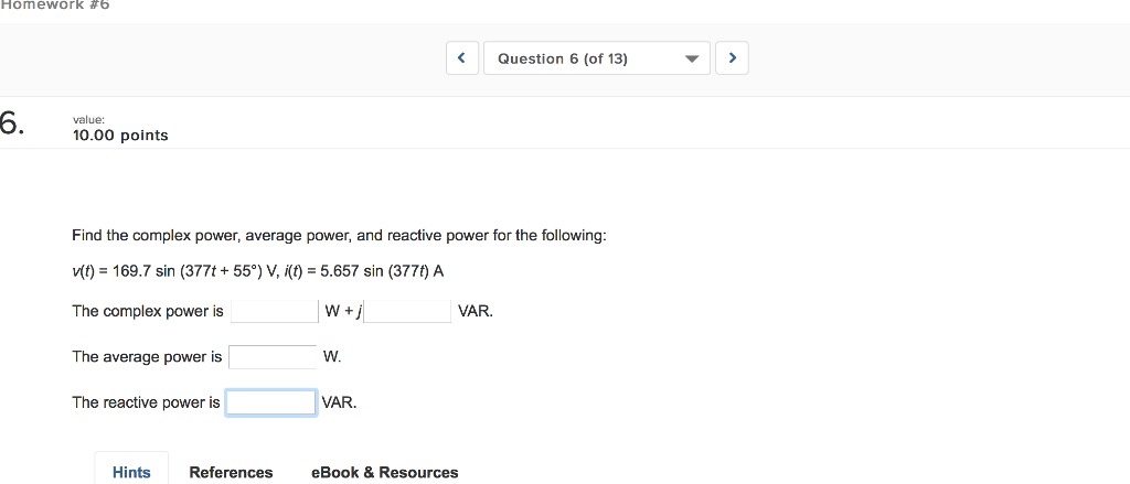 Solved Question 4 (of 13) Save & 10.00 points Obtain the | Chegg.com