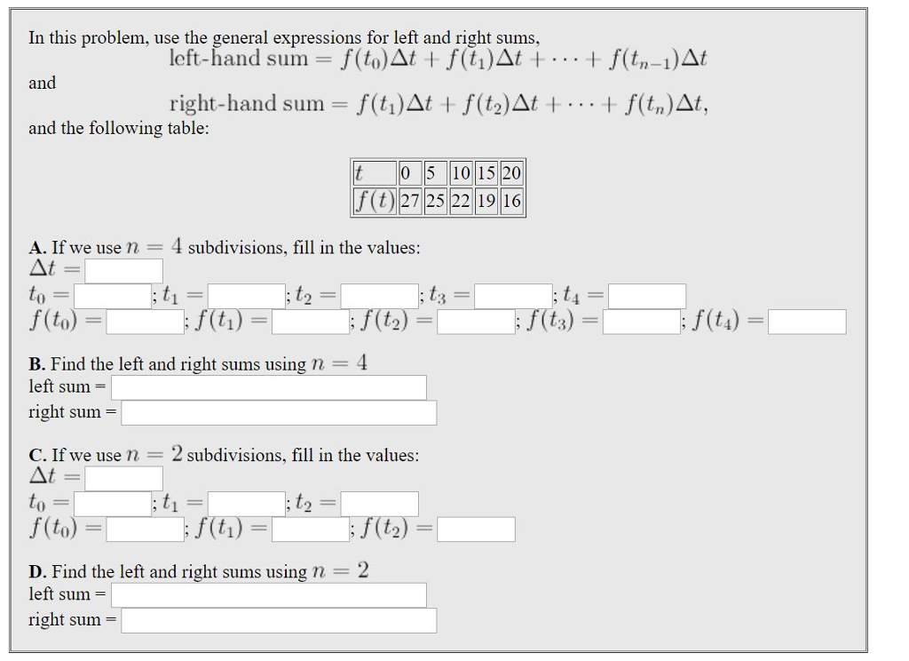 Solved In this problem, use the general expressions for left | Chegg.com