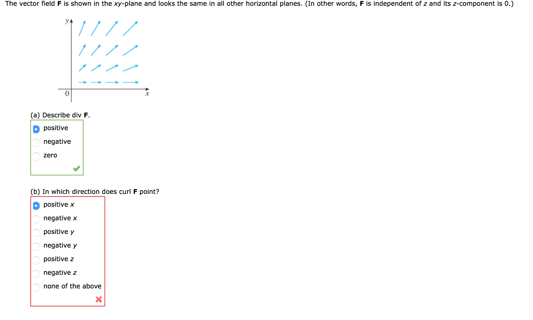 Solved The vector field F is shown in the xy-plane and looks | Chegg.com Solved The vector field F is shown in the xy-plane and looks | Chegg.com