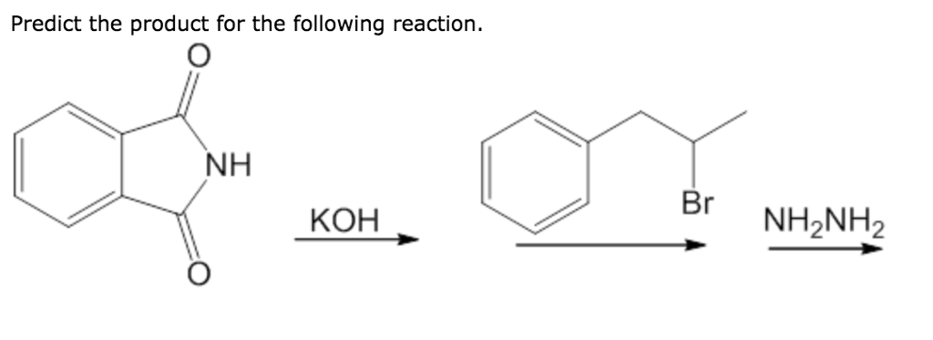 Solved Predict the product for the following reaction. NH Br | Chegg.com
