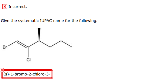 Solved Give the systematic IUPAC name for the following. | Chegg.com