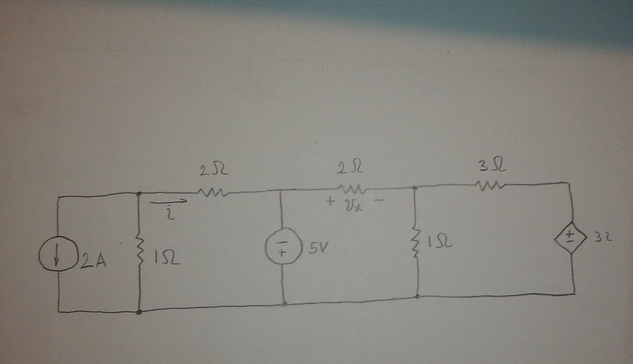 Solved Using nodal analysis, find Vx and i. | Chegg.com Solved Using nodal analysis, find Vx and i. | Chegg.com