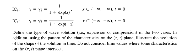 6.3 Consider the kinematic wave equation ot dx with | Chegg.com
