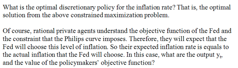 3. Time-inconsistency Problem with "reputation” | Chegg.com