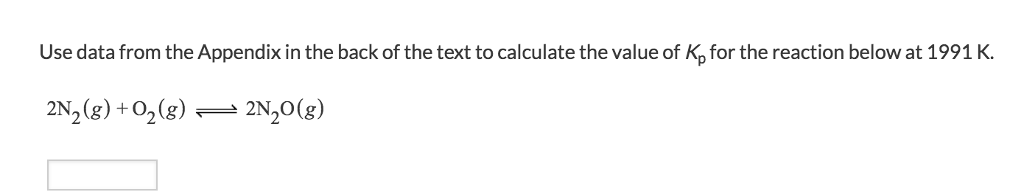 Solved: Use Data From The Appendix In The Back Of The Text... | Chegg.com