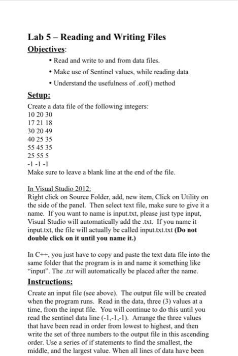 Solved Complie source code in c++. Follow objectives, | Chegg.com