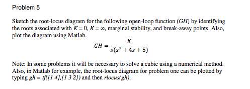 Solved Sketch the root-locus diagram for the following | Chegg.com