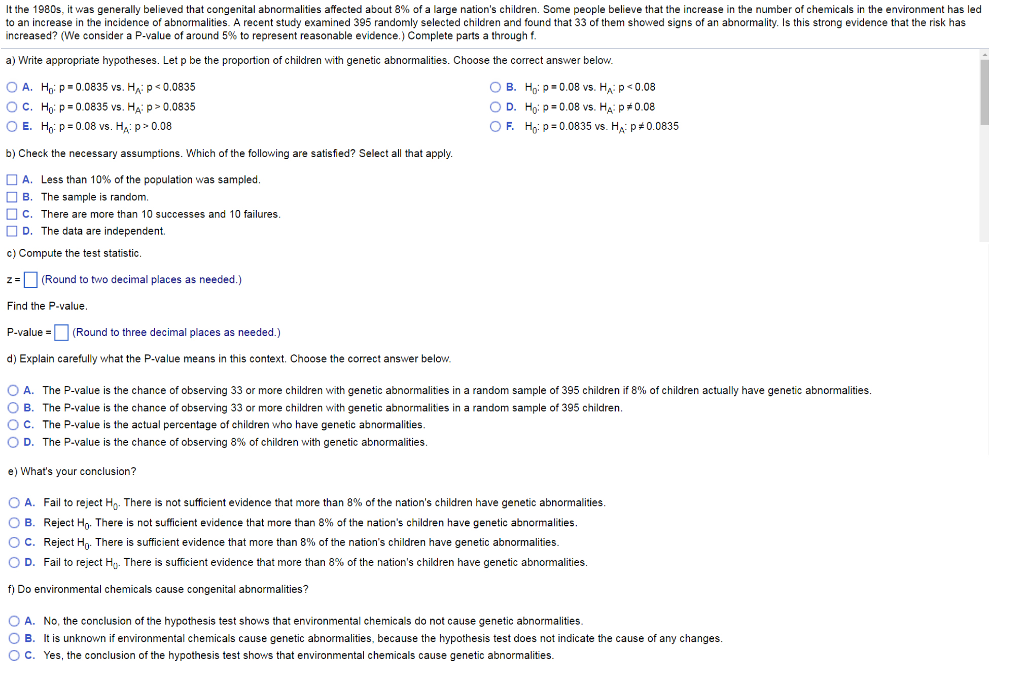 Solved It the 1980s. It was generally believed that | Chegg.com