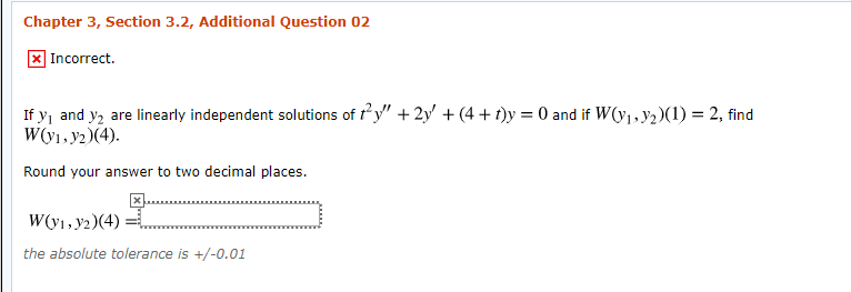 Solved Chapter 3, Section 3.2, Additional Question 02 | Chegg.com