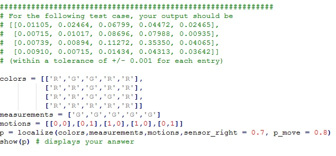 1. Problem: Apply Robot localization that you have | Chegg.com