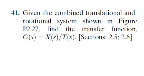 Solved 41. Given the combined translational and rotational | Chegg.com