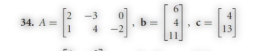 Solved In Exercises 33-36, let T(x) = Ax for the matrix A. | Chegg.com