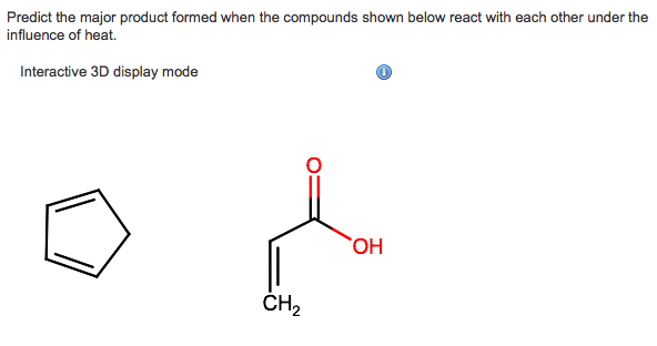 Solved Predict the major product formed when the compounds | Chegg.com