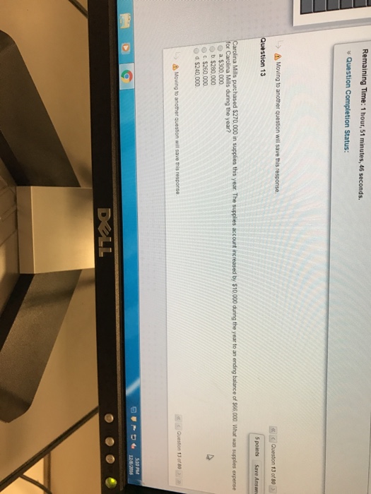 Solved w Question Completion Status: Moving to another | Chegg.com