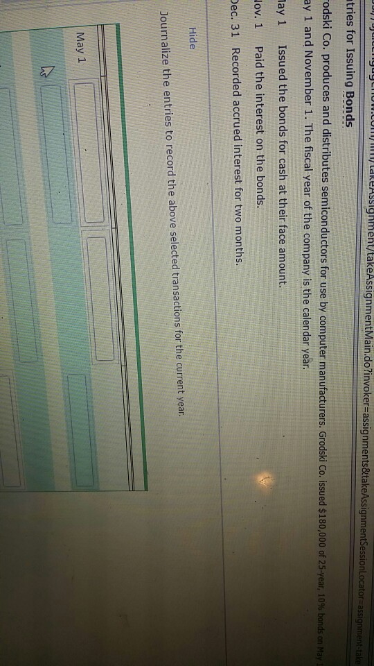 Solved Hide Journalize the entries to record the above | Chegg.com Solved Hide Journalize the entries to record the above | Chegg.com